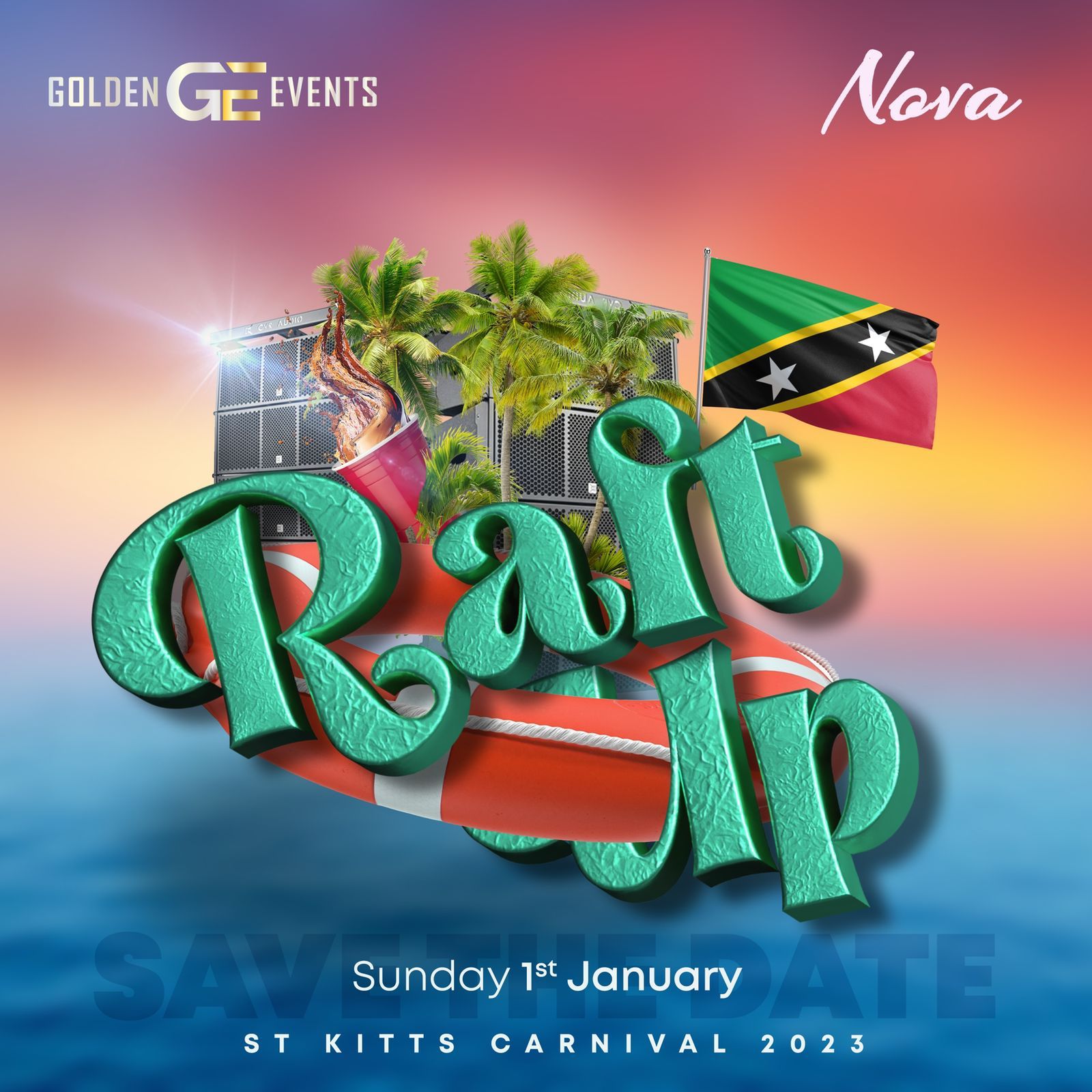 Nova & Golden Events: Rart Up – SKN Carnival